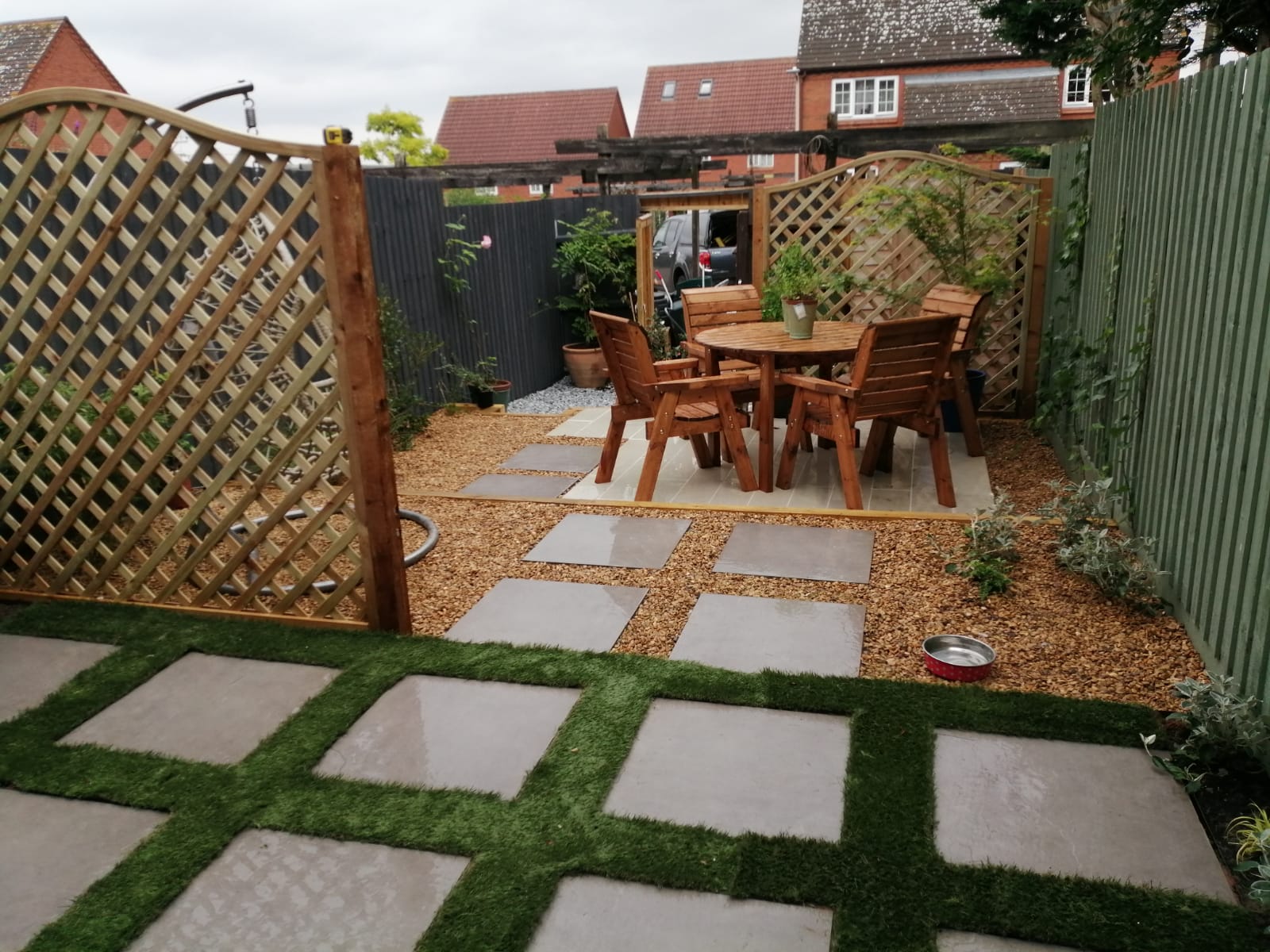 Terraced house in Vale of Belvoir Village - Unity Garden Design
